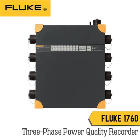 Fluke 1760 Three Phase Power Quality Recorder