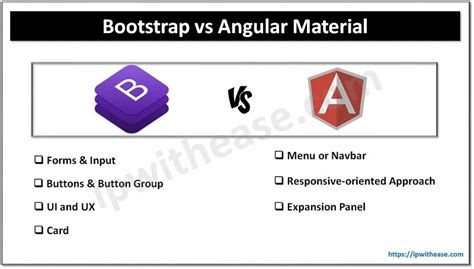 Bootstrap Vs Angular Material Which Is Best To Use Ip With Ease