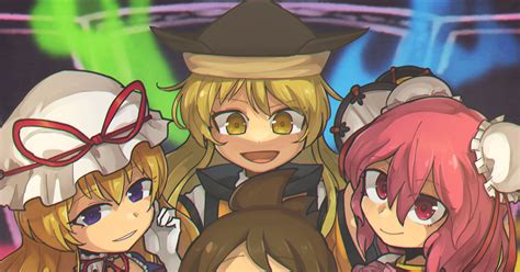 Touhou Yo Kai Watch Touhou X Yokai 遭 Pixiv