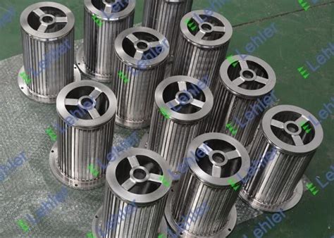Sus304 Wire Mesh Filter Cylinder For Lithium Battery Slurry Filtration