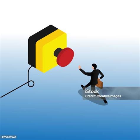 긴급 구조 로켓 제어 또는 발사 새로운 사업 시작을 위한 푸시 버튼 호출 3차원 형태에 대한 스톡 벡터 아트 및 기타 이미지 3차원 형태 Sos 겁먹은 Istock