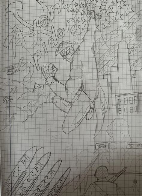 Agent Spider Wallpaper Sketch R Spidersonas