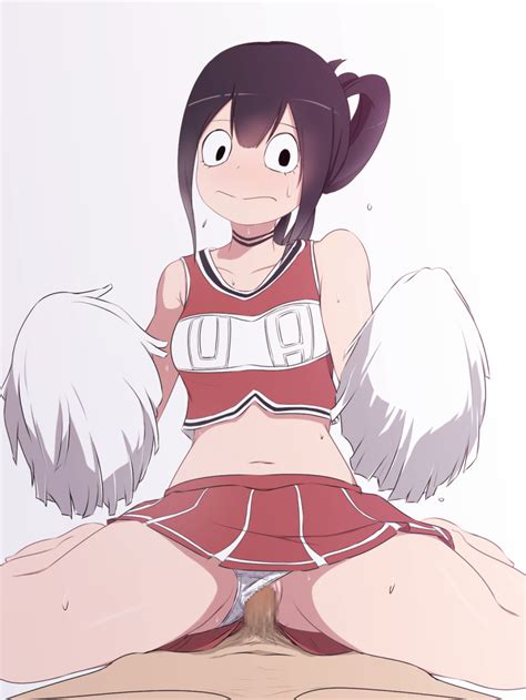 Rule 34 Blush Breasts Censored Cheerleader Clothes Writing Cosplay Cowgirl Position Crop Top