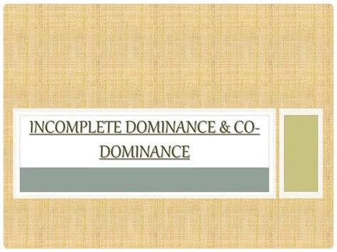 Sex Linked Inheritance Ppt