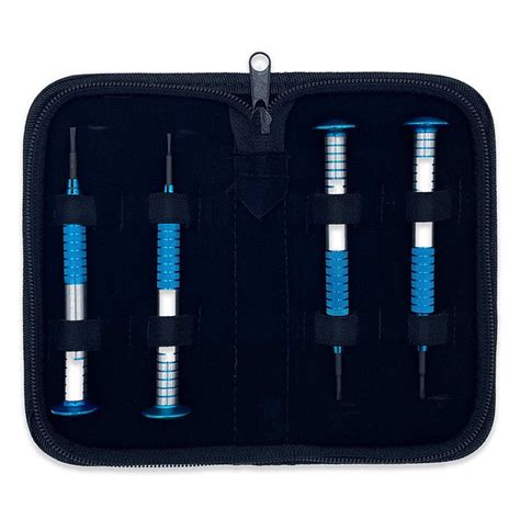 Blueline Opticians Screwdriver Set Stainless Steel Reversible Bits