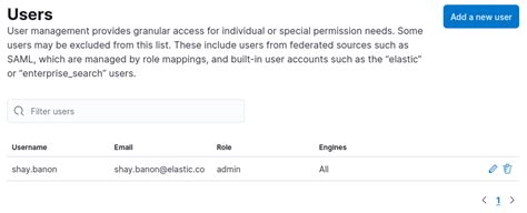 Manage Users And Access To App Search App Search Documentation 818 Elastic