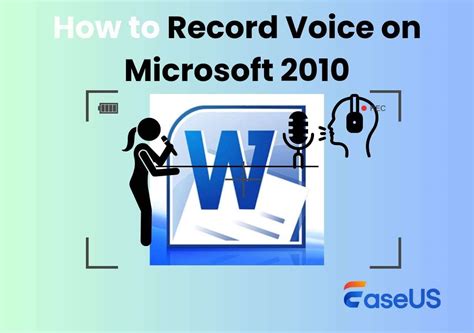 How To Record Voice On Microsoft Word 2010🔥