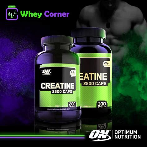 Optimum Nutrition Creatine Capsule 25 G Shopee Philippines