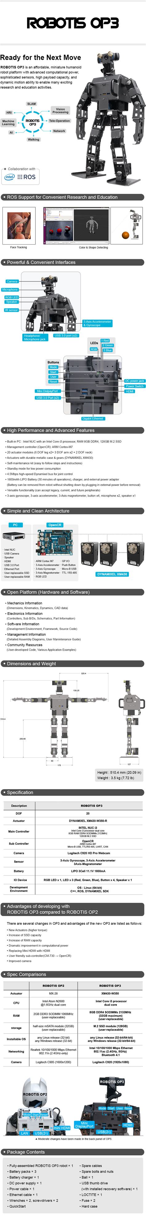 Robotis Op2 Robotis Op3 Us