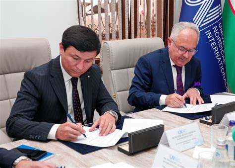 Ww Are Pleased To Sign A Mou With Nordic International University That Will Open Many