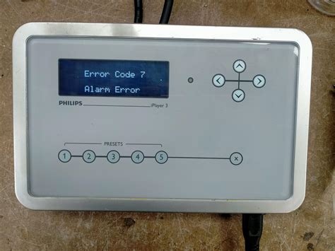 Philips Iplayer 3 Throwing An Error Code7 Cant Find Any Info On It