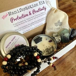 Protection And Positivity Mini Manifestation Kit Meditation T Box