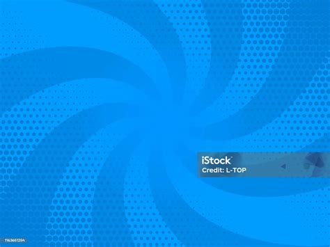 만화 가오리 파란색 점 배경입니다 벡터 일러스트레이션 에 팝 아트 복고풍 스타일 공란에 대한 스톡 벡터 아트 및 기타 이미지 공란 그라데이션 근육질 체격 Istock