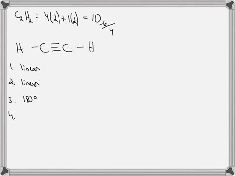 Solved What Is The Perspective Diagram Of Ethyne 1 What Is It The
