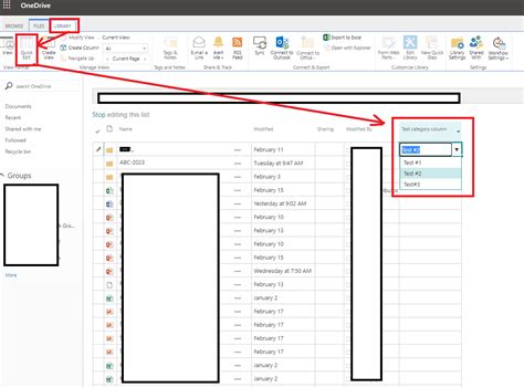 I Added A Column In Onedrive How Do I Edit The Values Now For The