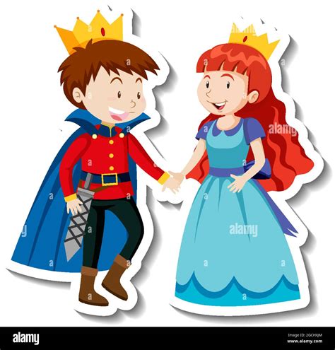 Cartoon Prince And Princess