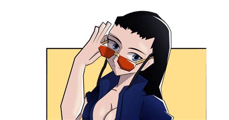 Onepiece Robin Glasses Etcoxのイラスト Pixiv