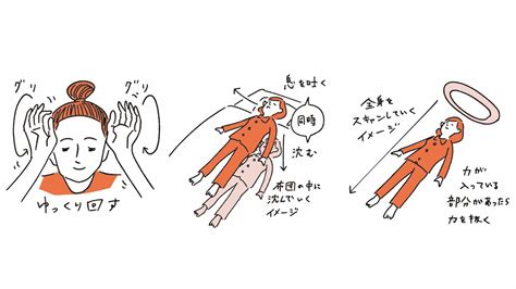 ゆっくり息を吐き低い声で｢あ゙〜～っ｣と言うだけ眠りの質が格段に高まる就寝前の5分間ルーティン 日中に緊張していた体をゆるめることが