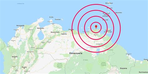 Strong Magntitude 7 3 Earthquake Struck The East Coast Of Venezuela