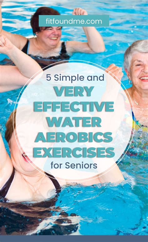 5 Simple And Very Effective Water Aerobics Exercises For Seniors Pool