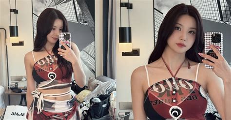 권은비 홍콩에서도 핫한 워터밤 여신 홀터넥 패션으로 아름다운 어깨라인 스타픽