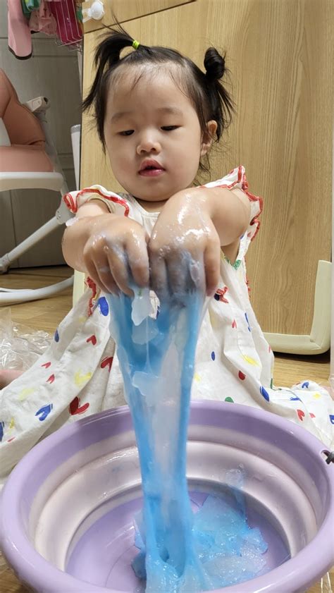 미끌미끌 알로에 촉감놀이 체험 네이버 블로그