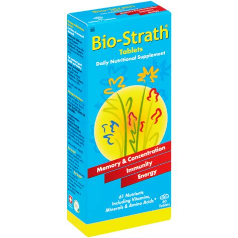 Bio Strath Daily Nutritional Supplement 60 Tablets Clicks
