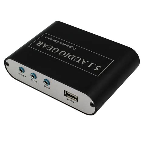 Piece Only HIgh Quality New AC DTS HD Audio Decoder Digital Sound Decoder Optical SPDIF