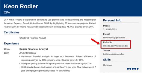 How To Put LinkedIn On A Resume Examples Guide