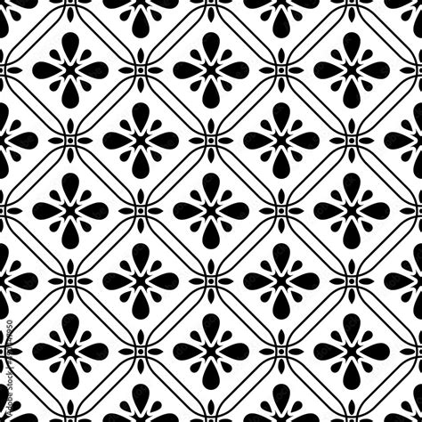 Cute Tile Pattern Seamless Stock Vector Adobe Stock