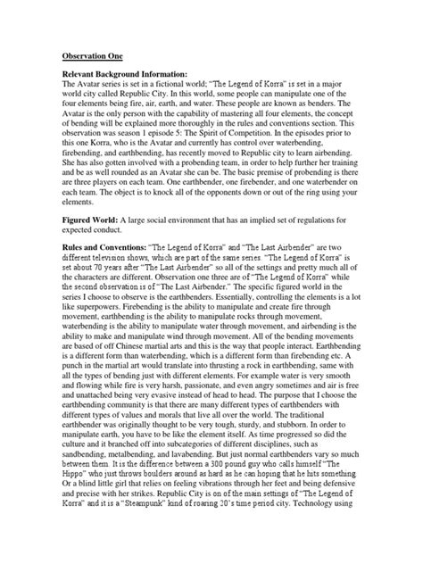 Assignment One Revised Again Pdf