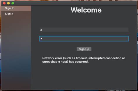 Swiftui Macos Firebase Auth Is Throwing This Error Rswift