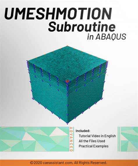 Introduction To Vuel Subroutine In Abaqus Cae Assistant