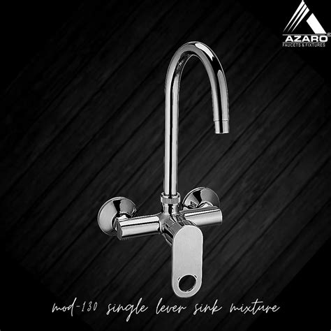 Azaro Silver Single Lever Sink Mixture At Best Price In New Delhi