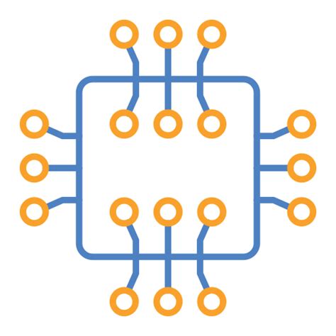 Microchip Generic Outline Color Icon