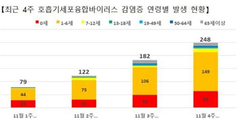 호흡기세포융합바이러스 감염 환자 증가개인위생수칙 준수 당부
