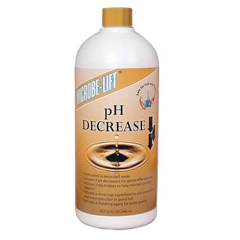 Microbe Lift Ph Decrease Minus Ph 1 Liter