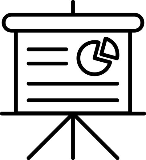 Pie Chart Vector Icon 21581029 Vector Art At Vecteezy