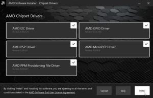 You May Next Be Prompted To Install Chipset Drivers We Recommend Installing The Latest Versions
