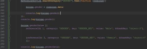 Html AngularJS Scope Is Undefined Outside Of Then Function Stack Overflow