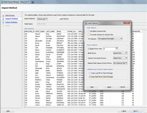 Loading Data From Oss To Oracle Autonomous Cloud Services With Sql Developer