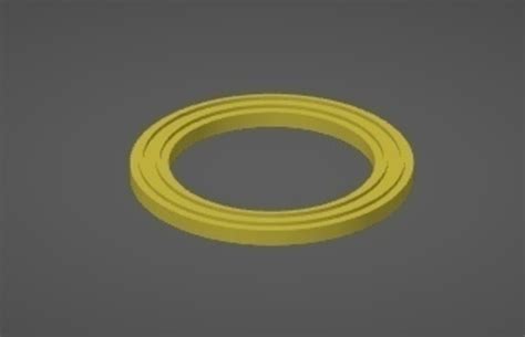 3d Printed Eco Csp 235 Chain Saw Fuel Cap Gasket By Markovski Boris Manuil Pinshape