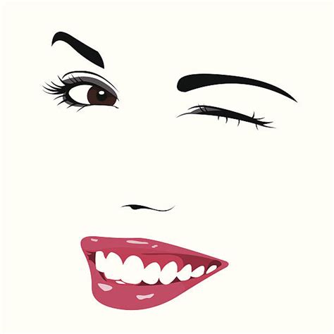 Winking Illustrations Royalty Free Vector Graphics And Clip Art Istock