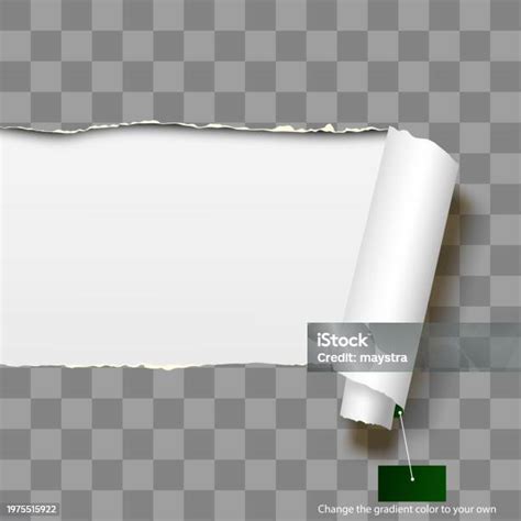 찢어지고 말린 종이의 흰색 프레임과 투명한 색상의 3d 스타일 0명에 대한 스톡 벡터 아트 및 기타 이미지 0명 3차원 형태 가장자리 Istock