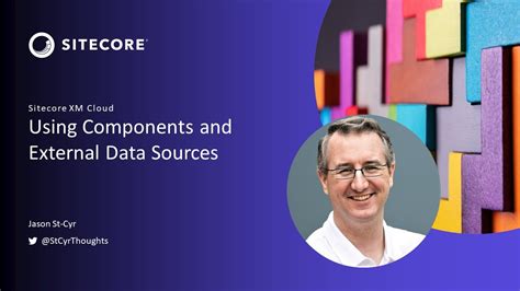 Demo Sitecore Xm Cloud Using Components And External Data Sources Headless Cms Youtube