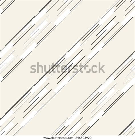 Seamless Line Pattern Tile Background Geometric Stock Vector Royalty Free 246503920 Shutterstock