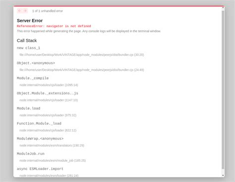 Referenceerror Navigator Is Not Defined · Issue 701 · Openreplayopenreplay · Github