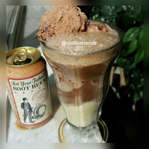 Not Your Fathers Root Beer Float Six8drinks 1 Scoop Vanilla Bean
