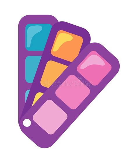 Swatch Color Palette Stock Vector Illustration Of Guide 276961405