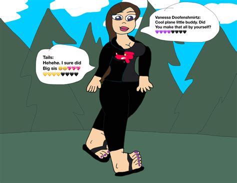 Tails Flying Around Vanessa By Supersaiyanplusultra On Deviantart